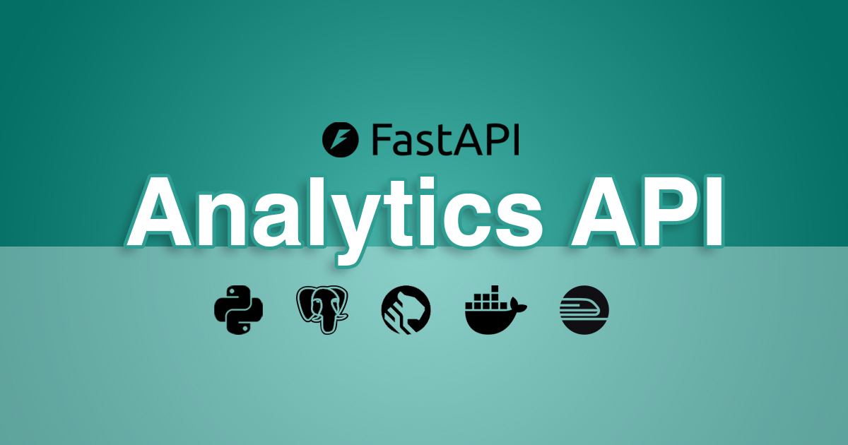 Analytics API with FastAPI and TimescaleDB - Courses - Coding for Entrepreneurs